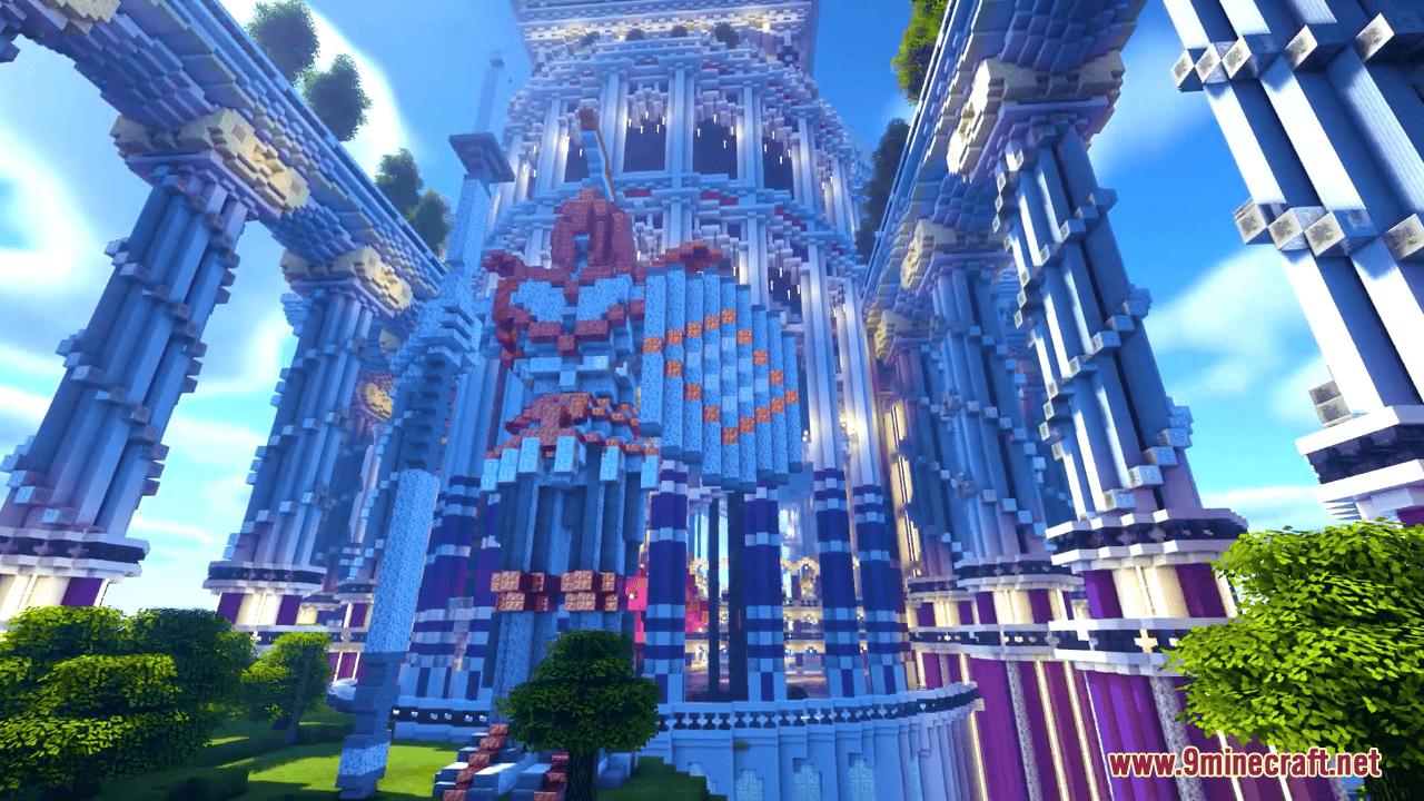 Atlas Greek Temple Map - 1Minecraft