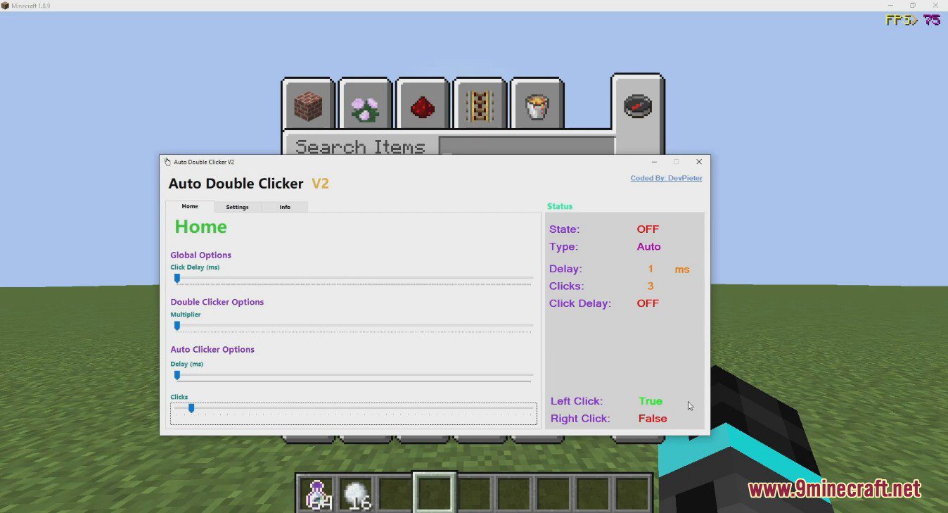 Auto Double Clicker Minecraft - 1Minecraft