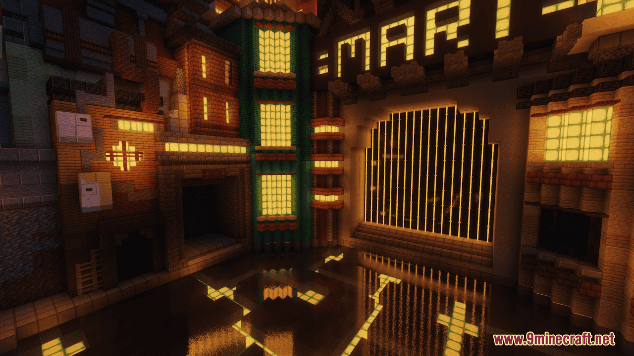 Cyberpunk Map - 1Minecraft