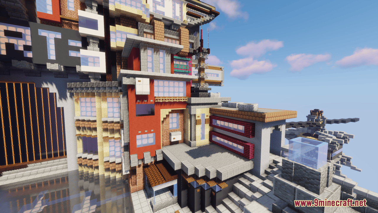 Cyberpunk Map - 1Minecraft