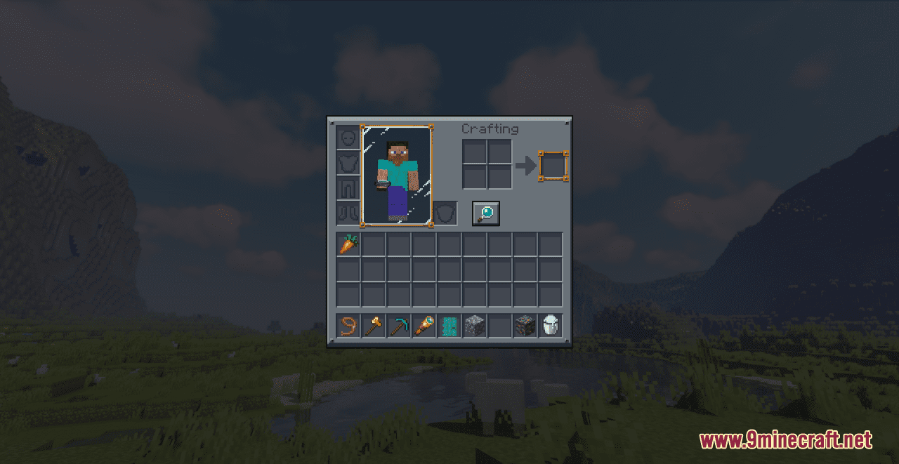 Mandalas Gui Dark Mode Resource Pack - 1Minecraft