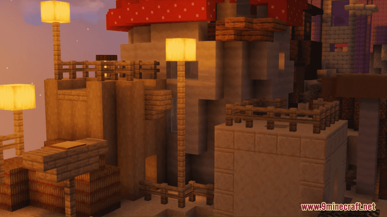 Parkour Bridge Map - 1Minecraft