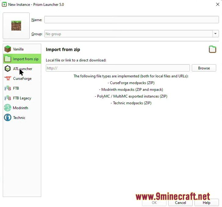 Prism Launcher - 1Minecraft