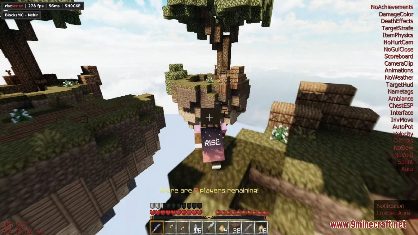 Rise Client - 1Minecraft