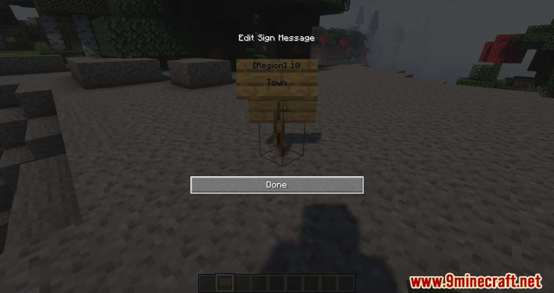 Areas Mod - 1Minecraft