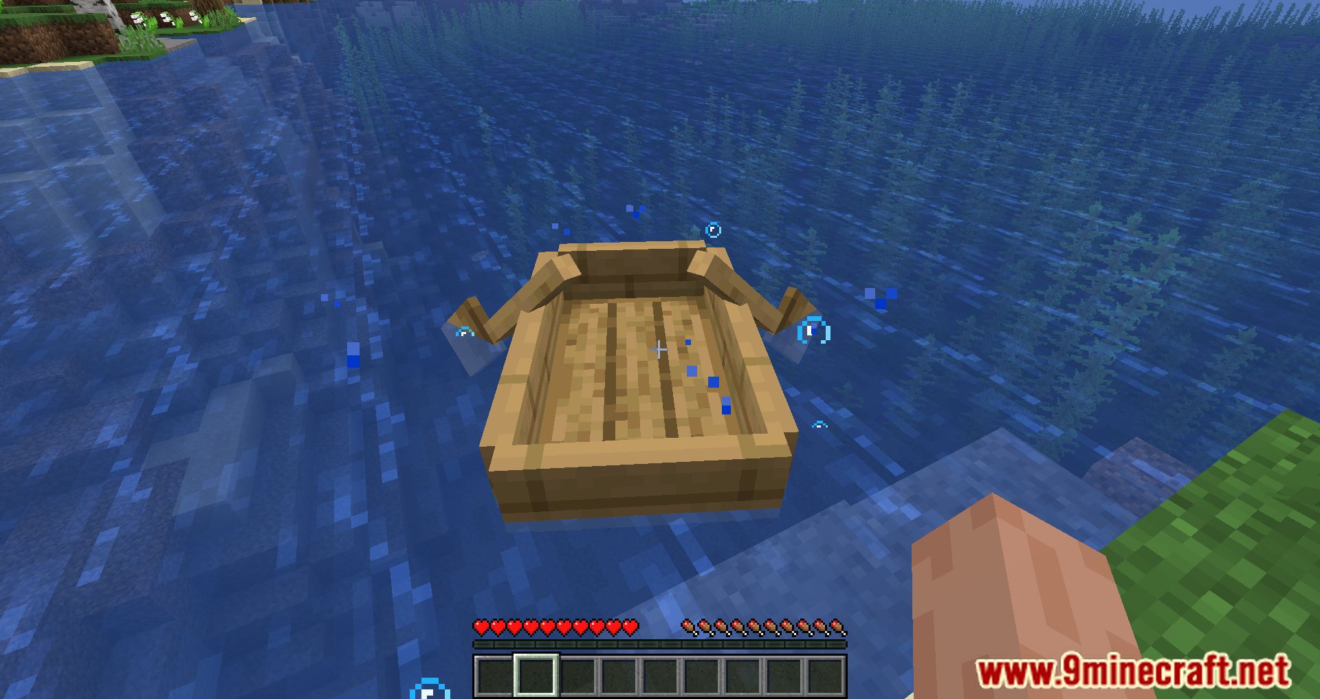 Boat Hud Mod - 1Minecraft