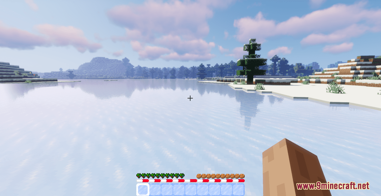 Christmas Hotbar Resource Pack - 1Minecraft