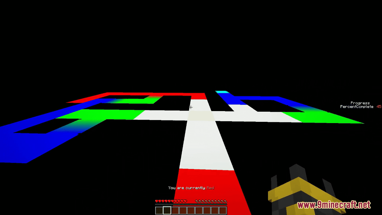 Color Path Map - 1Minecraft