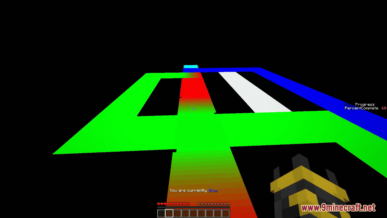 Color Path Map - 1Minecraft