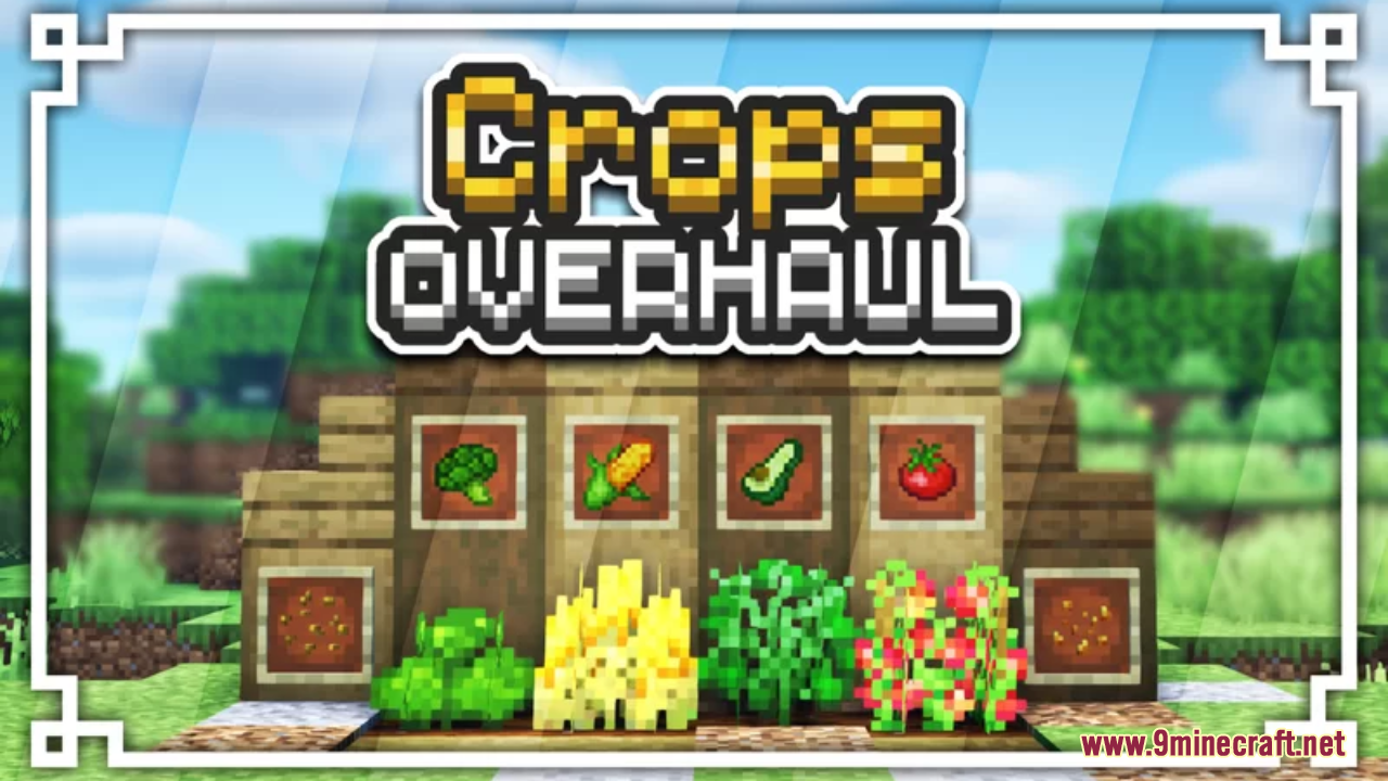 Crops Overhaul Resource Pack - 1Minecraft