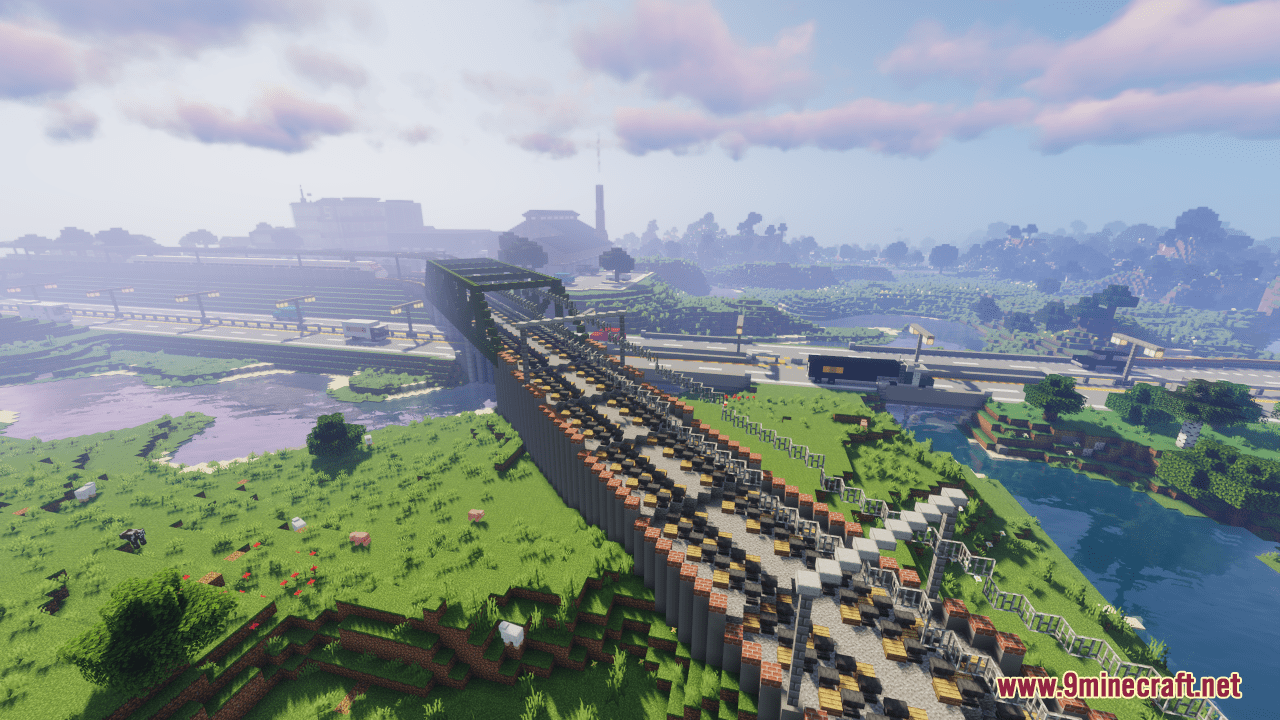 Flusstadt Map - 1Minecraft