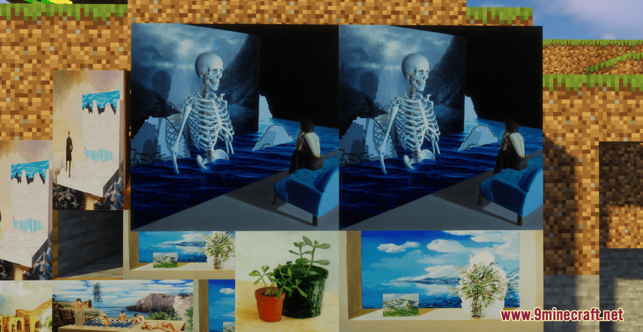 Hd Paintings Resource Pack - 1Minecraft