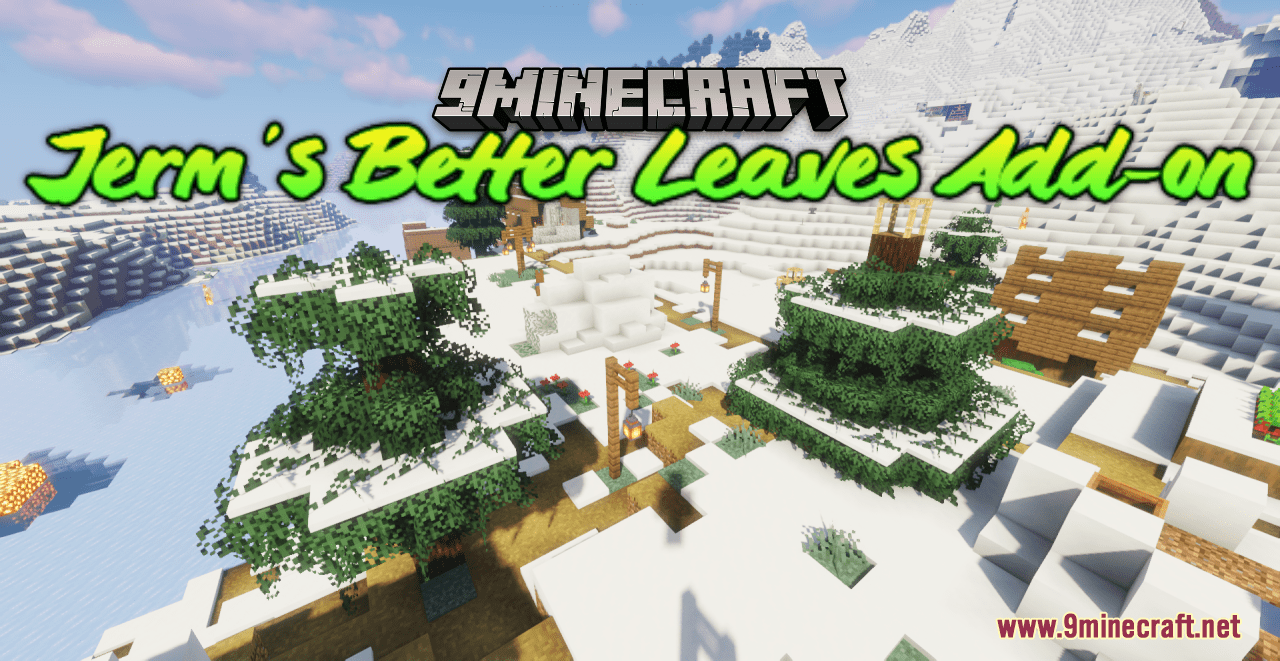 Jerms Better Leaves Add On Resource Pack - 1Minecraft