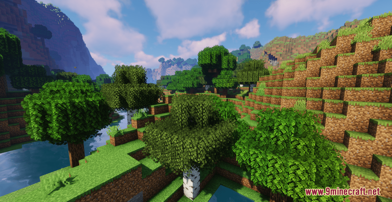 Jerms Better Leaves Add On Resource Pack - 1Minecraft
