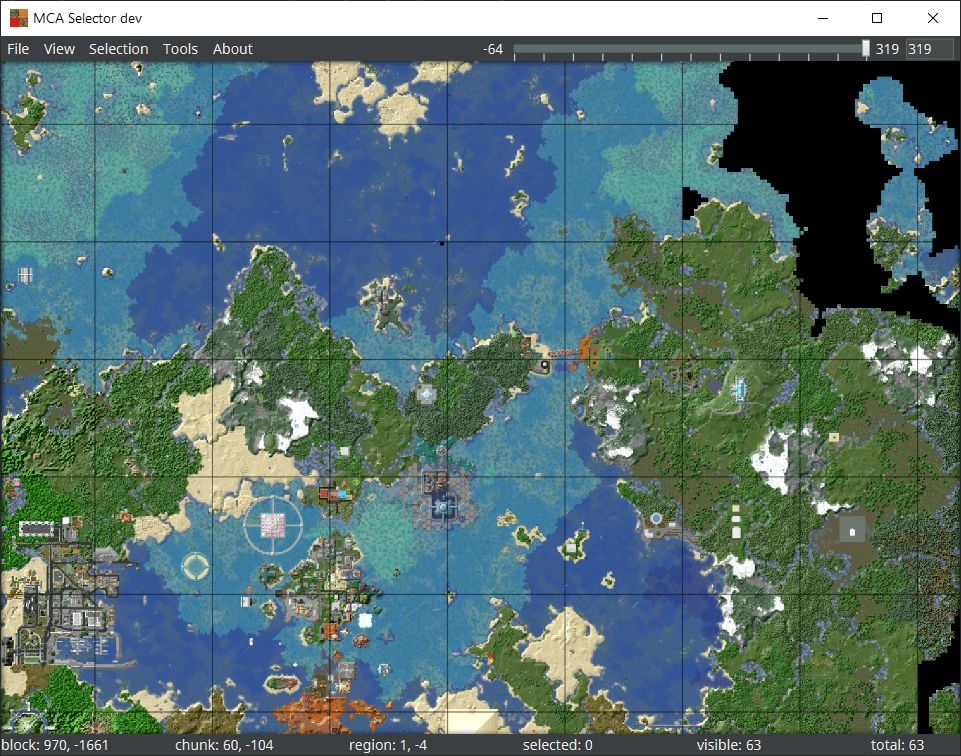 Mca Selector Tool - 1Minecraft