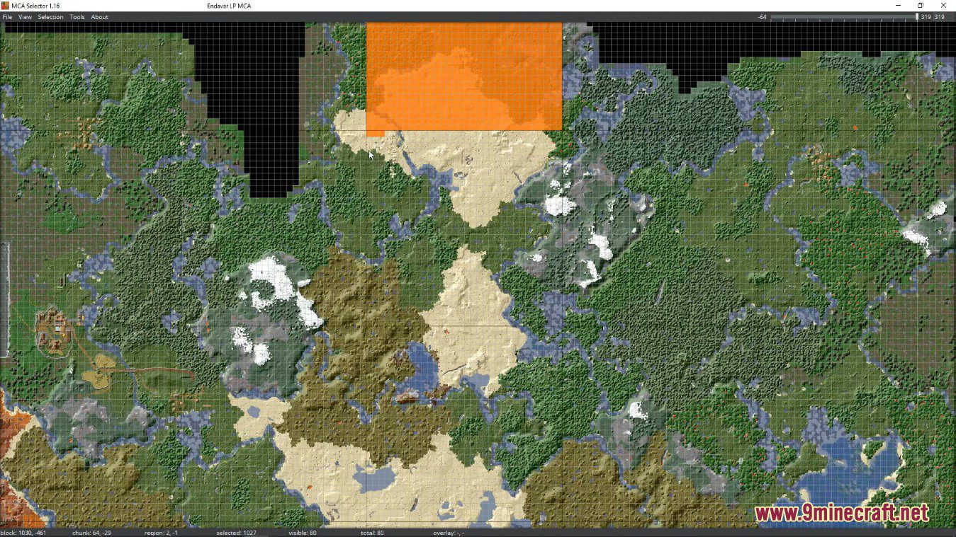 Mca Selector Tool - 1Minecraft