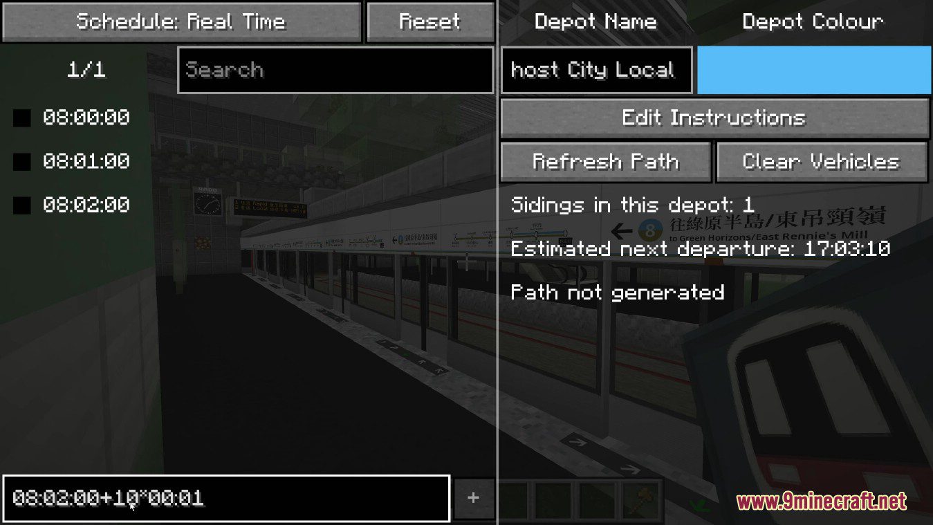 Minecraft Transit Railway Mod - 1Minecraft