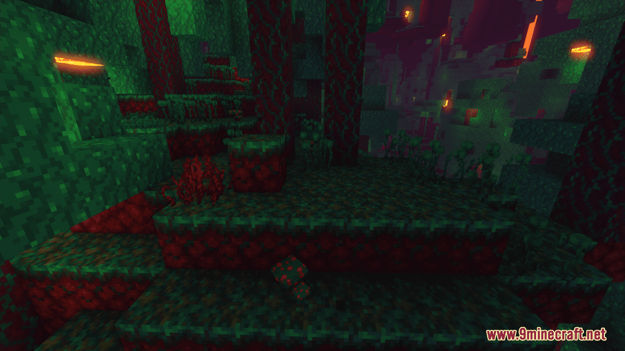 Mushroom Netherplants 3d Resource Pack - 1Minecraft