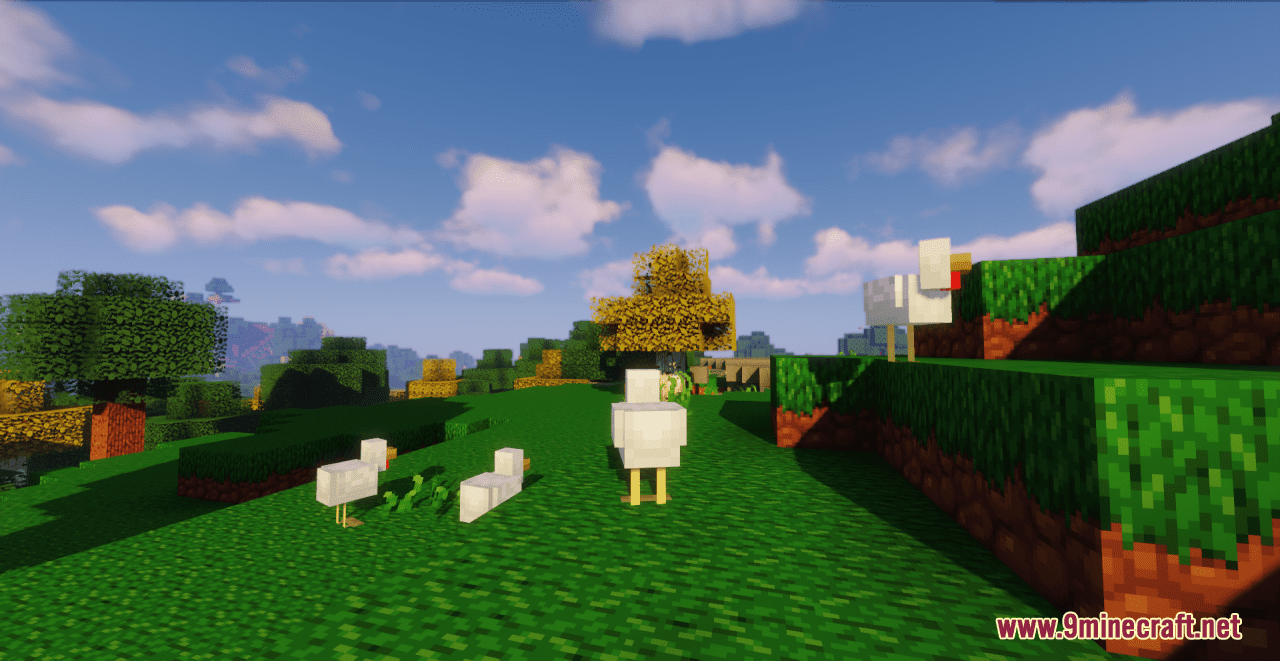 Pixel Tree Resource Pack - 1Minecraft