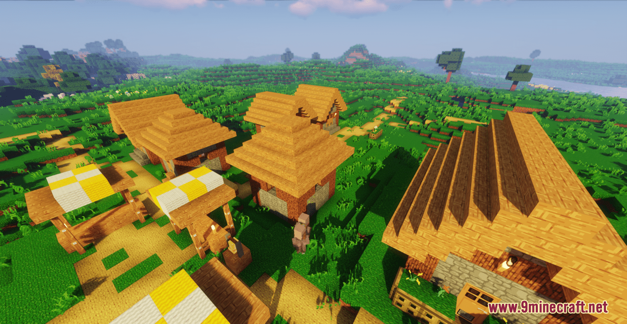 Pixel Tree Resource Pack - 1Minecraft