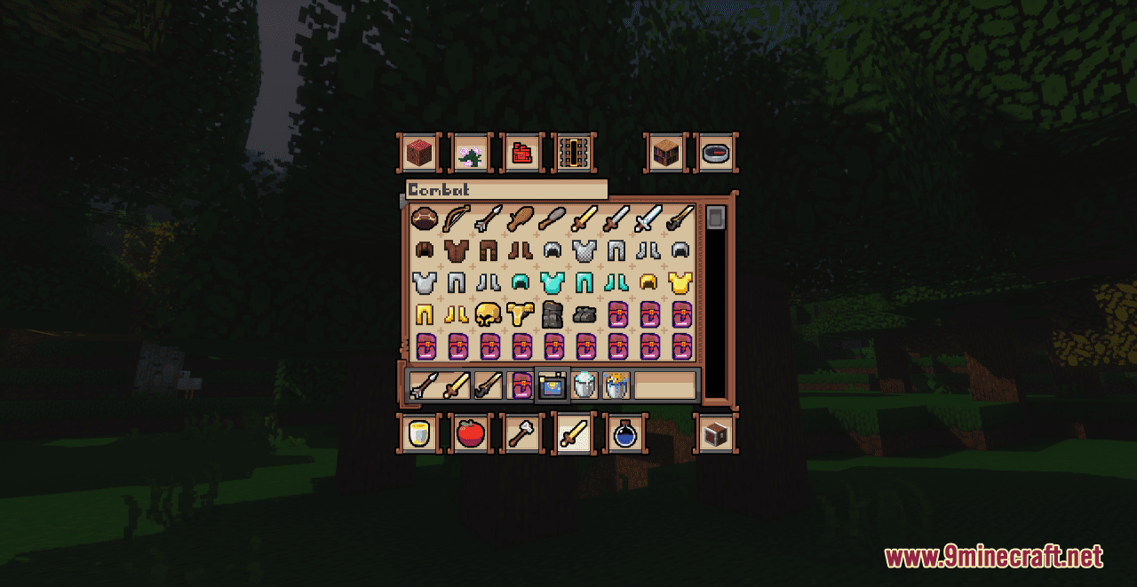 Pixel Tree Resource Pack - 1Minecraft