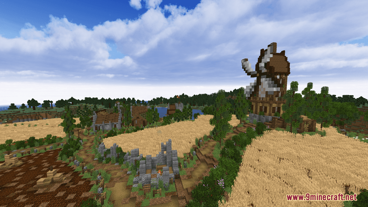 Realistic Medieval City Map - 1Minecraft