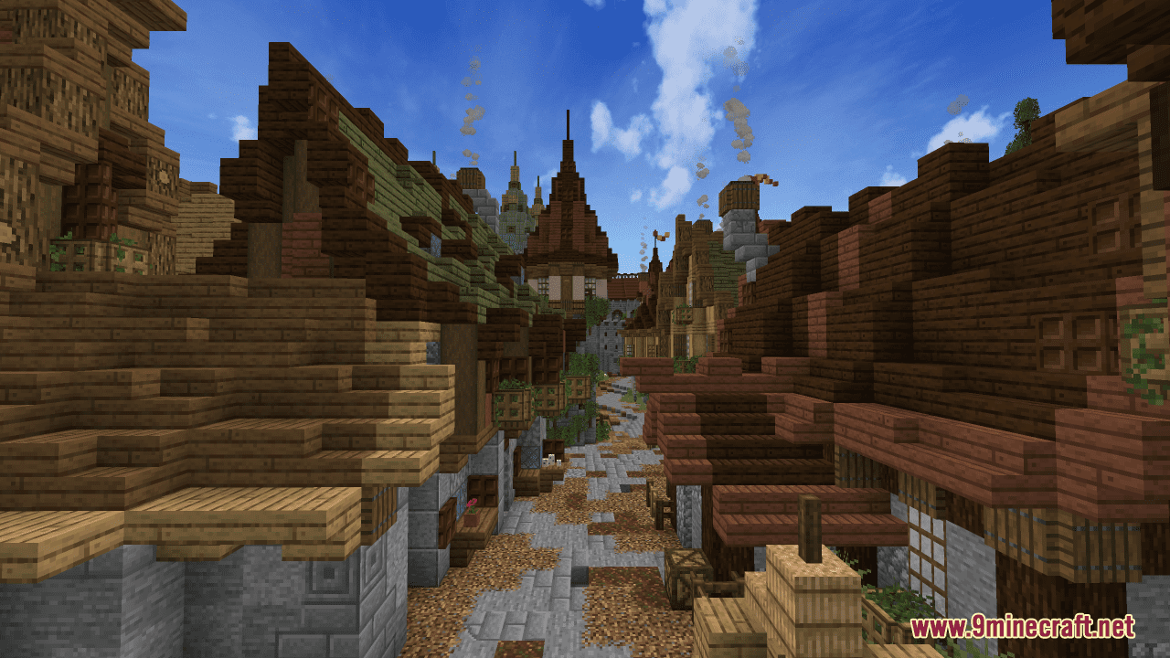 Realistic Medieval City Map - 1Minecraft