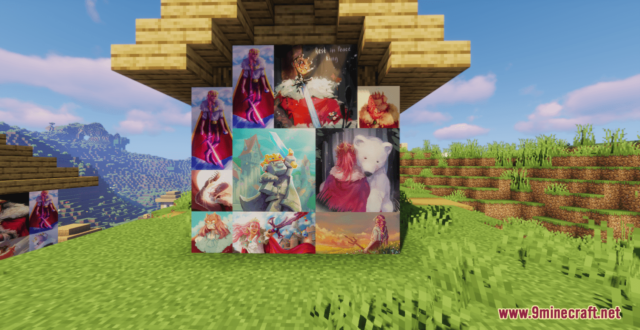 Technoblade Paintings Resource Pack - 1Minecraft