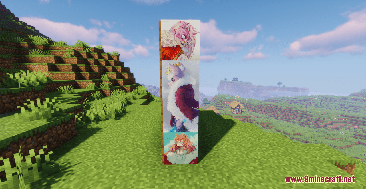 Technoblade Paintings Resource Pack - 1Minecraft