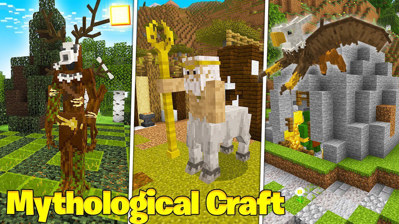 Mythological Craft Addon Mcpe - 1Minecraft