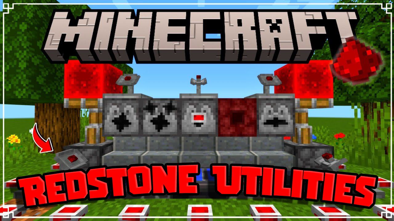 Redstone Utilities Addon Mcpe - 1Minecraft