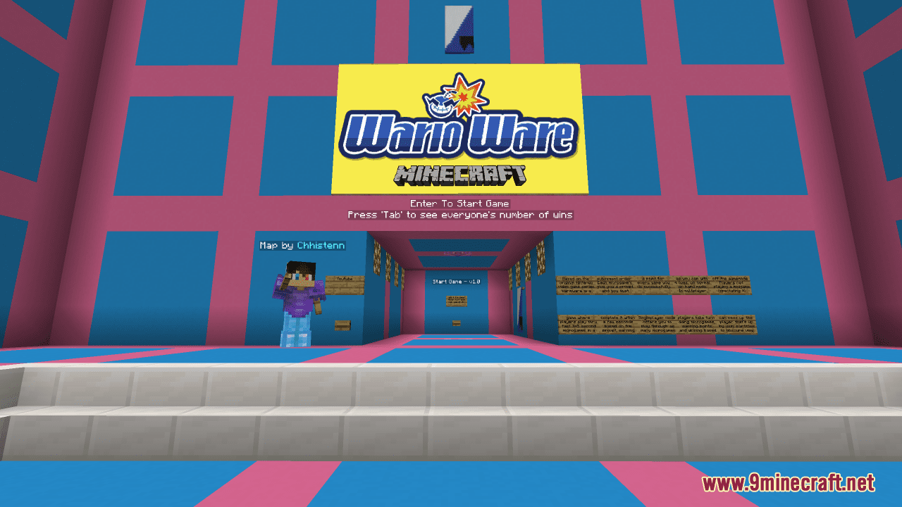 Warioware Inc Map - 1Minecraft