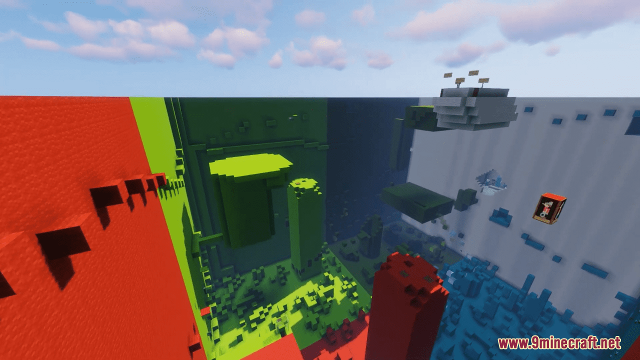 Wool Hide And Seek Map 1minecraft 9092