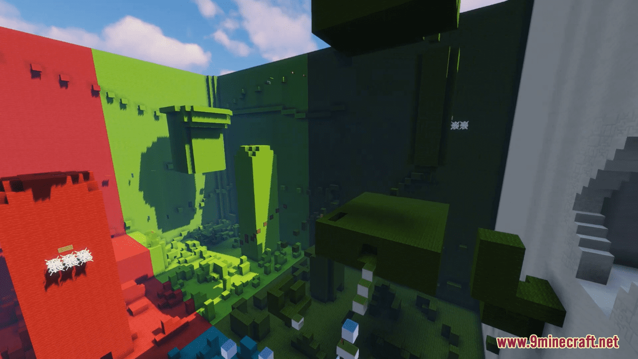 Wool Hide And Seek Map 1minecraft 2578
