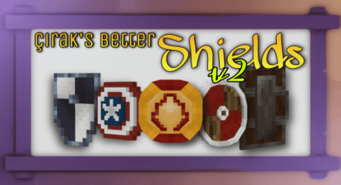 Ciraks Better Shields Texture Pack Mcpe - 1Minecraft