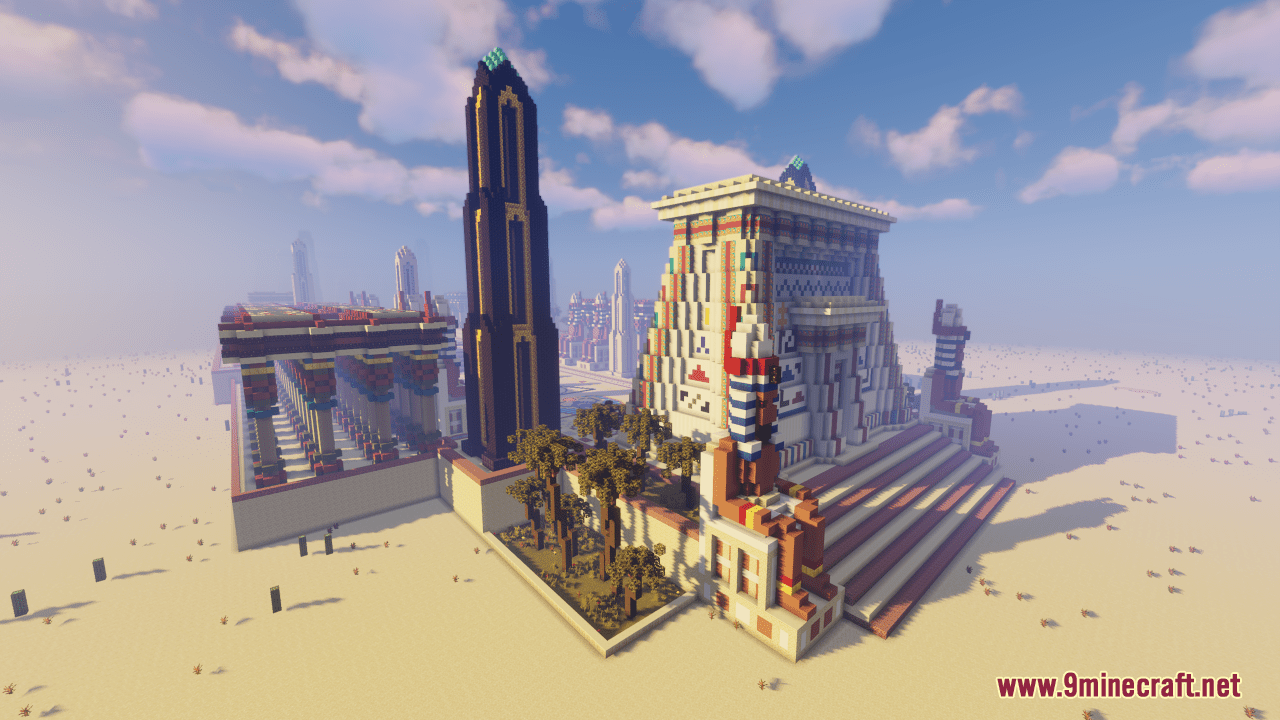 Egyptian Temple Map - 1Minecraft