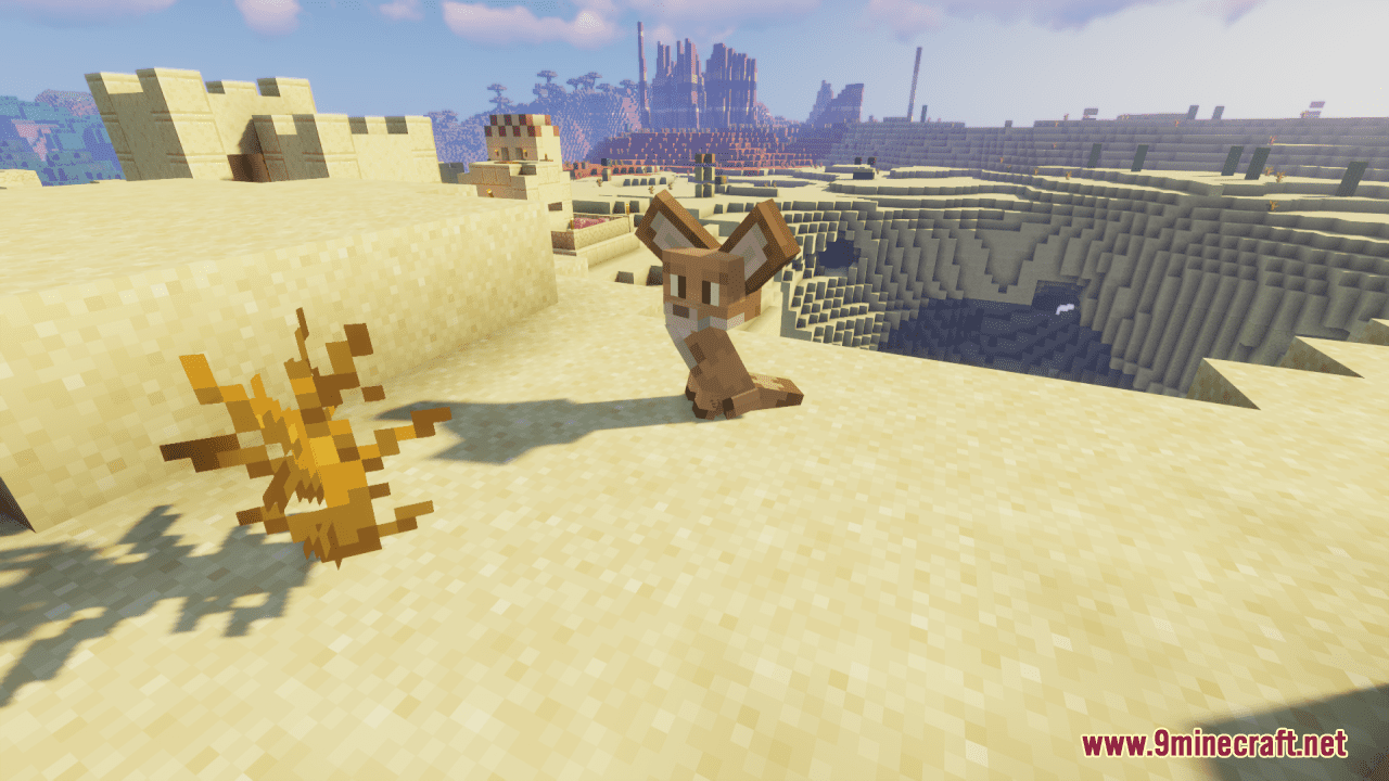 Fennec Fox Resource Pack - 1Minecraft