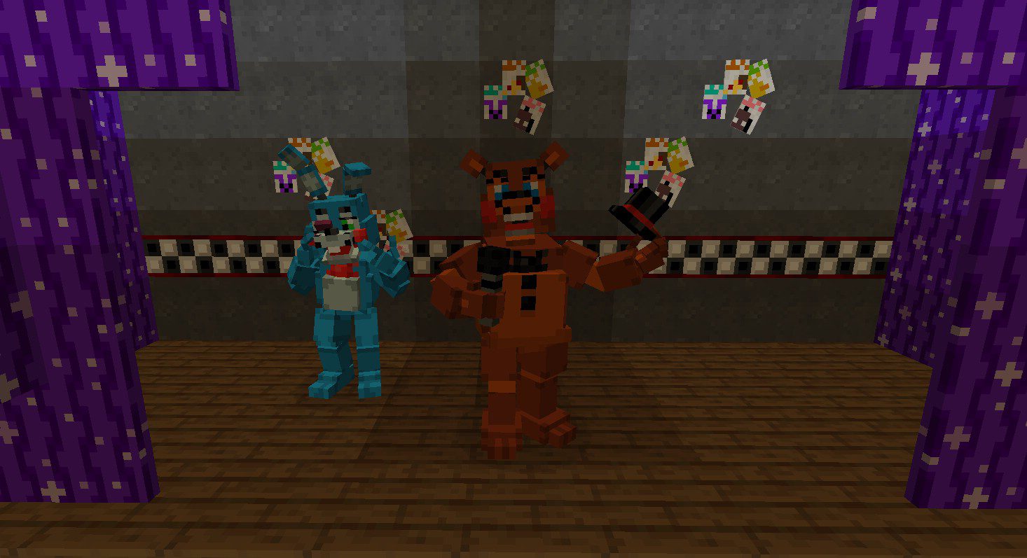 Freddy Fazcraft Mod - 1Minecraft