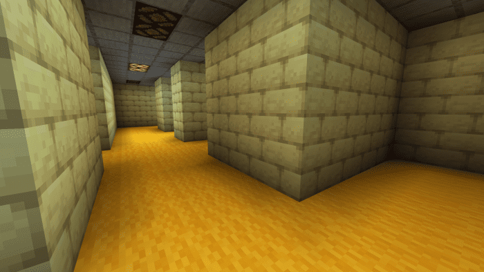 Into The Backrooms Map Mcpe - 1Minecraft