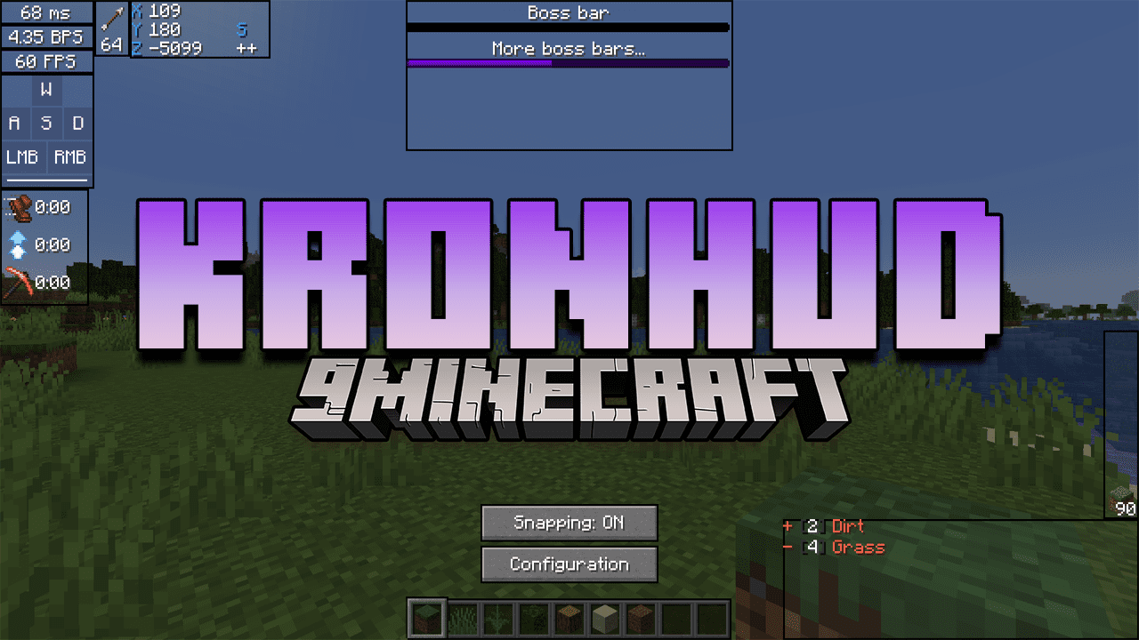 Kronhud Mod - 1Minecraft