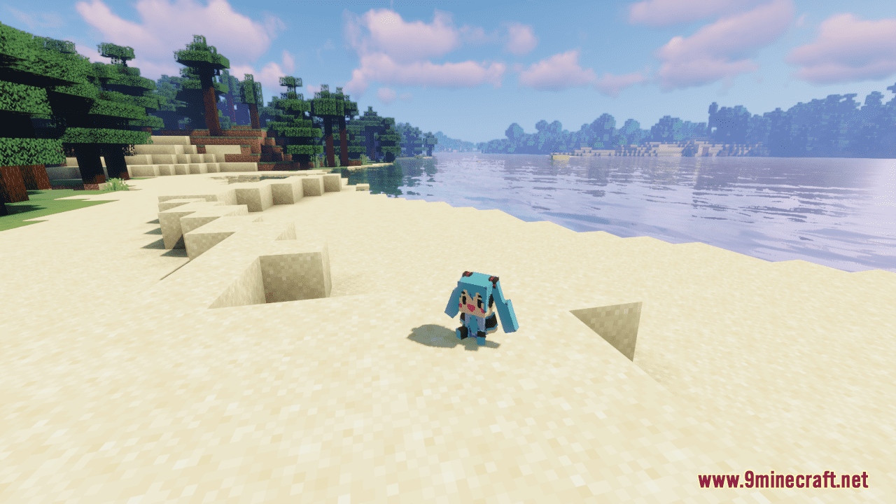 Miku Hat Resource Pack - 1Minecraft