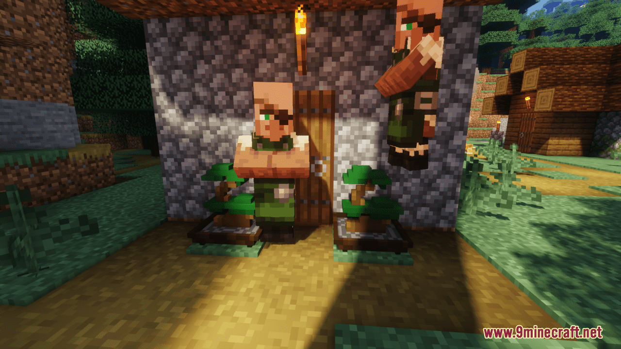 Minecraft Bonsai Trees Resource Pack - 1Minecraft