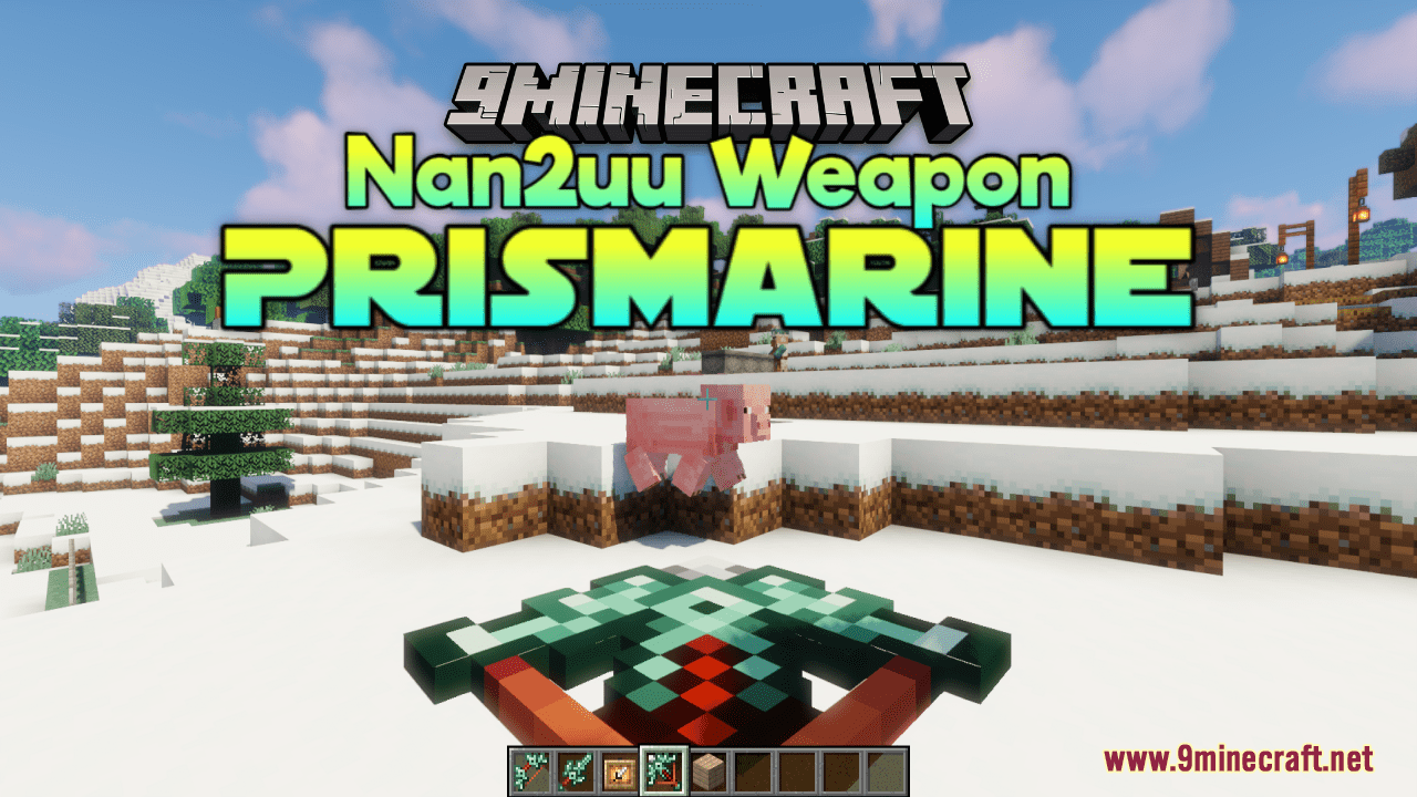 Nan2uu Weapon Prismarine Resource Pack - 1Minecraft