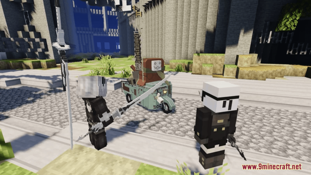 Nier Automata Resource Pack - 1Minecraft