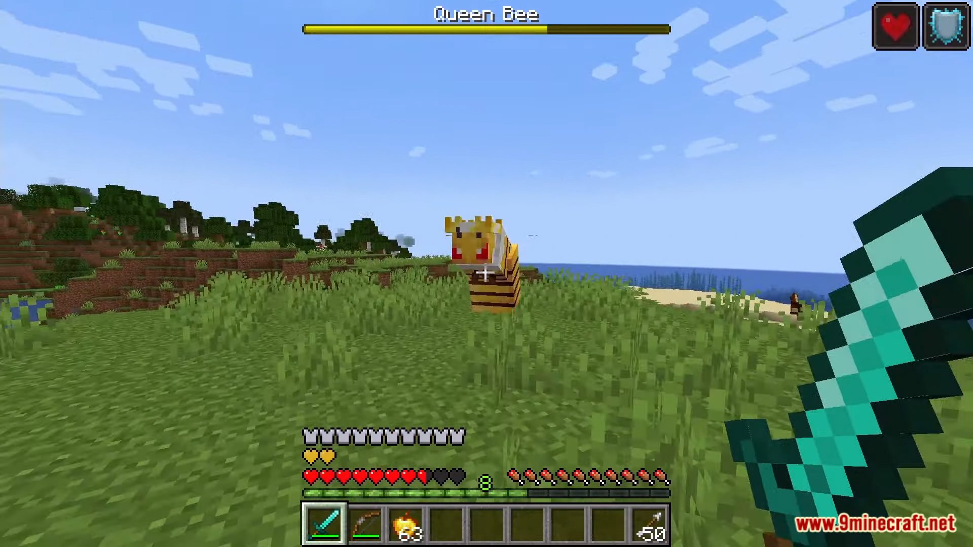 Queen Bee Boss Fight Data Pack - 1Minecraft