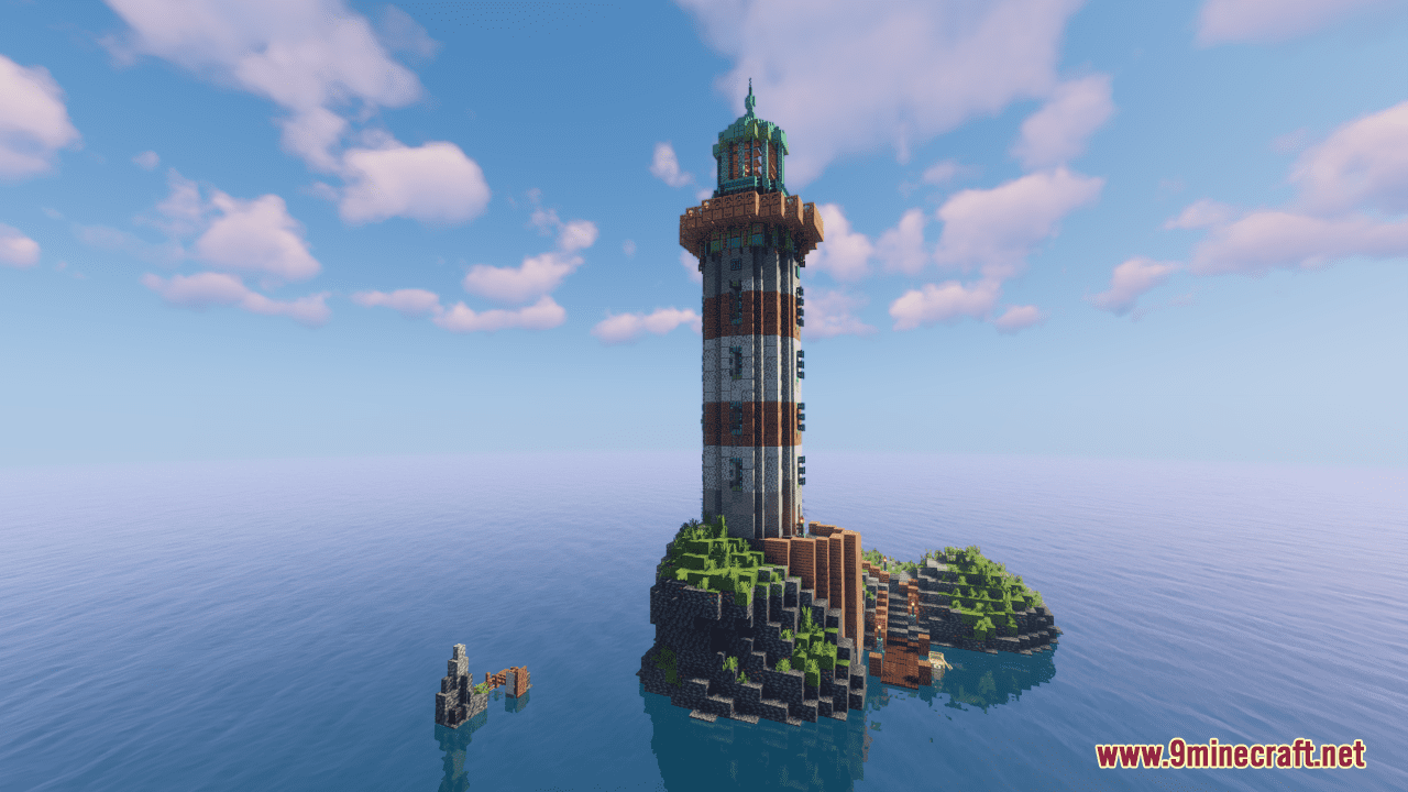 Realistic Lighthouse Map - 1Minecraft