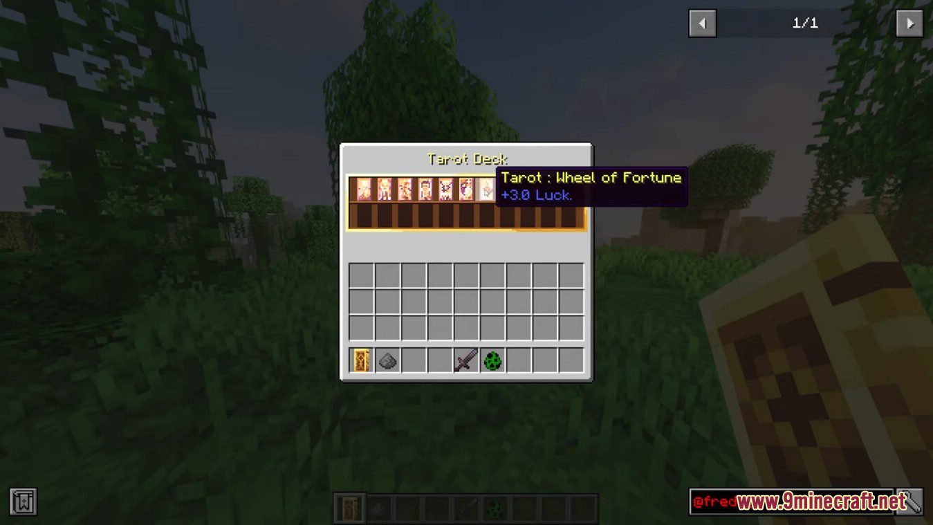 Tarot Cards Mod - 1Minecraft