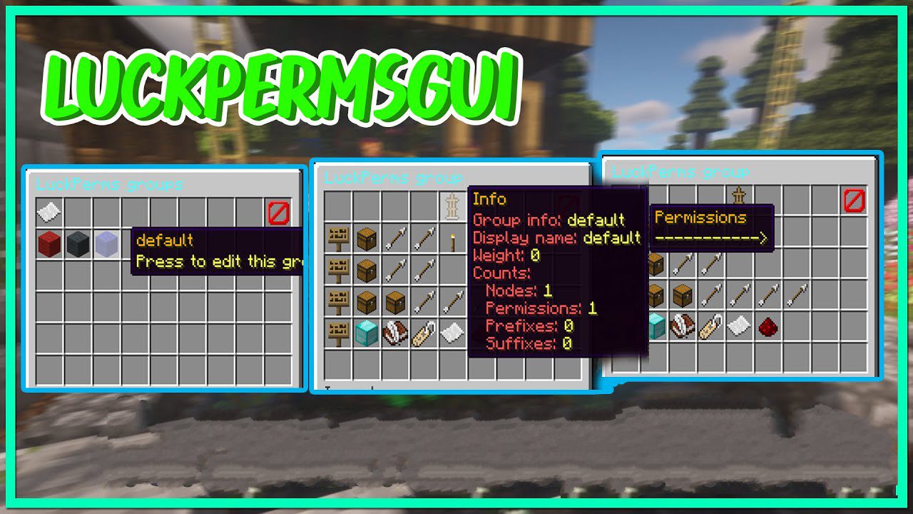 Luckperms Gui Plugin - 1Minecraft Luckperms Gui Plugin - 1Minecraft