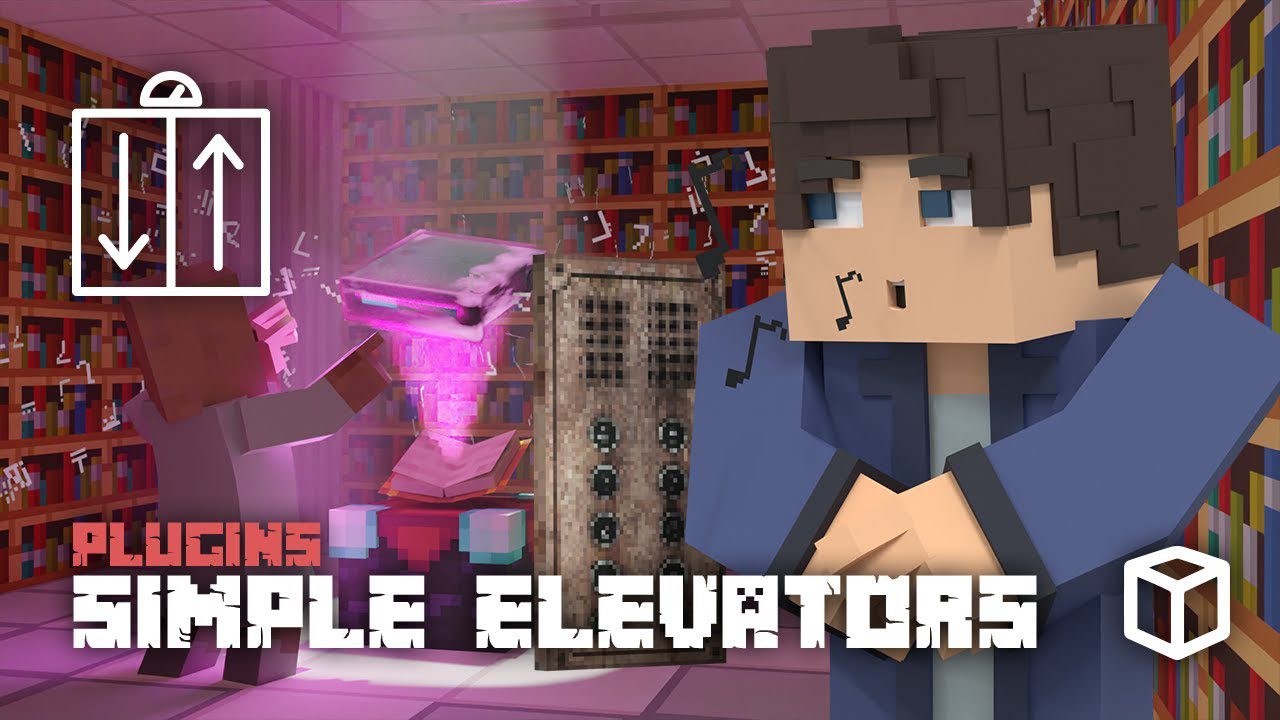 Simple Elevators Plugin - 1Minecraft