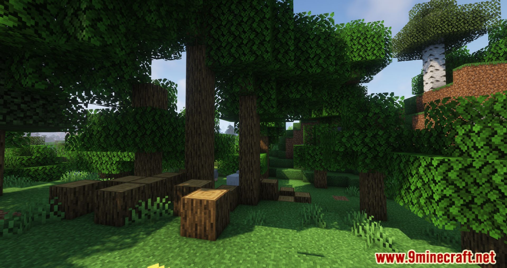 Tree Felling Mod - 1Minecraft